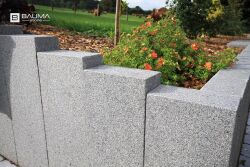 MILAN BASALT PALISSADE FLAMME ET CHANFREINE | Plateforme compostage et ...